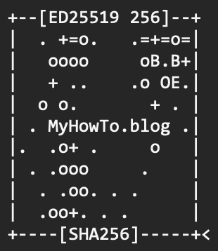 Generate ed25519 Keys - MyHowTo.Blog - How To’s That Help!