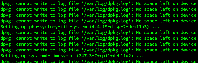 No space left on device - MyHowTo.Blog - How To’s That Help!